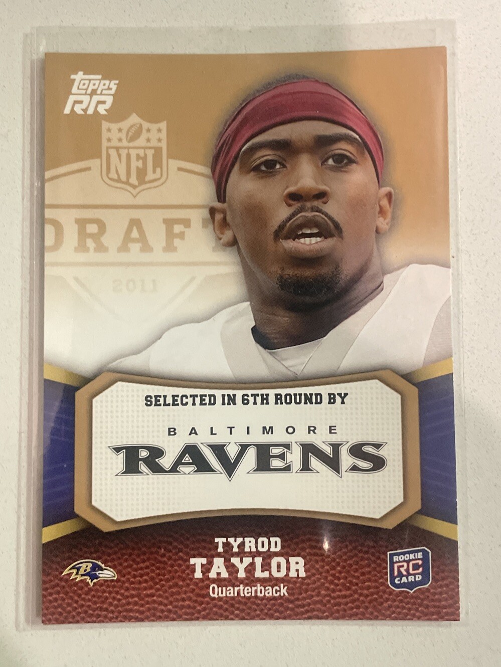 2011 Topps Rising Rookie Football Card #172 Tyrod Taylor Rookie Ravens ...