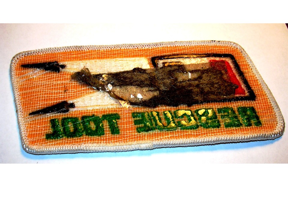 Vintage HURST RESCUE TOOL Embroidered Patch New & Unused | eBay