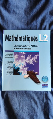 Pearson Mathématiques L2 - Cours Complet Avec 700 Tests Et Exercices ...