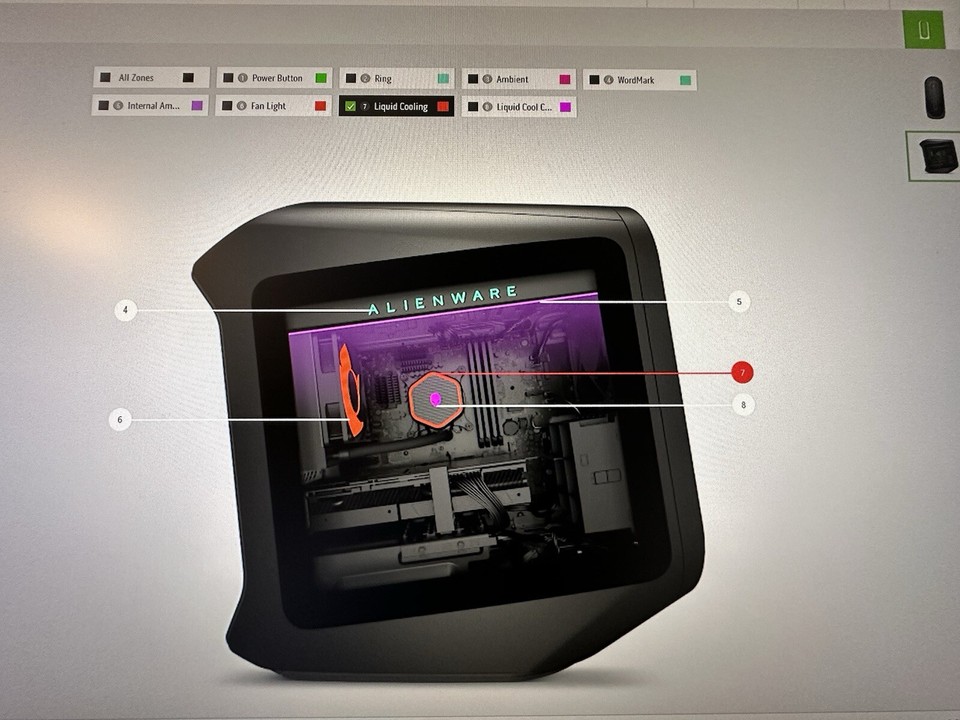 Dell OEM Alienware Aurora R13 R14 Cryo-Tech Liquid Cooling System INTEL ...