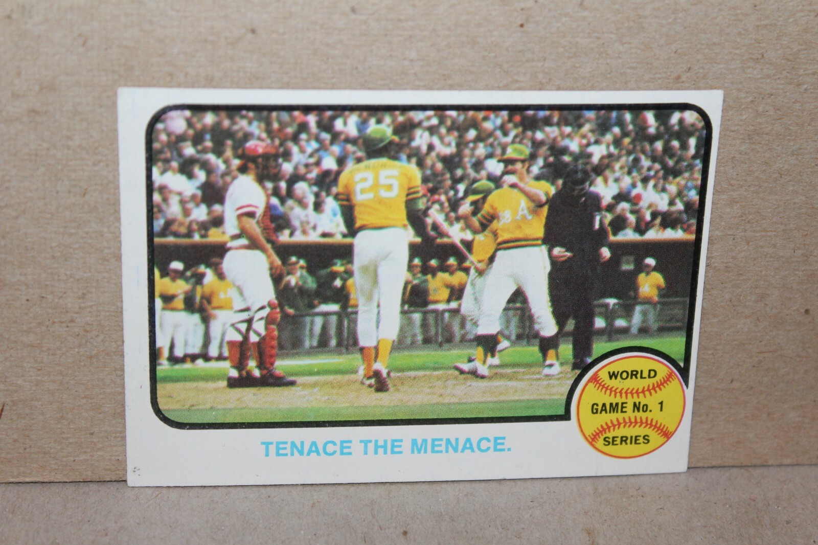 1973 TOPPS TENACE THE MENACE BASEBALL CARD #203 | eBay