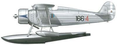 Ro-44 IMAM Romeo-44 Seaplane Fighter Airplane Desktop Wood Model Small ...