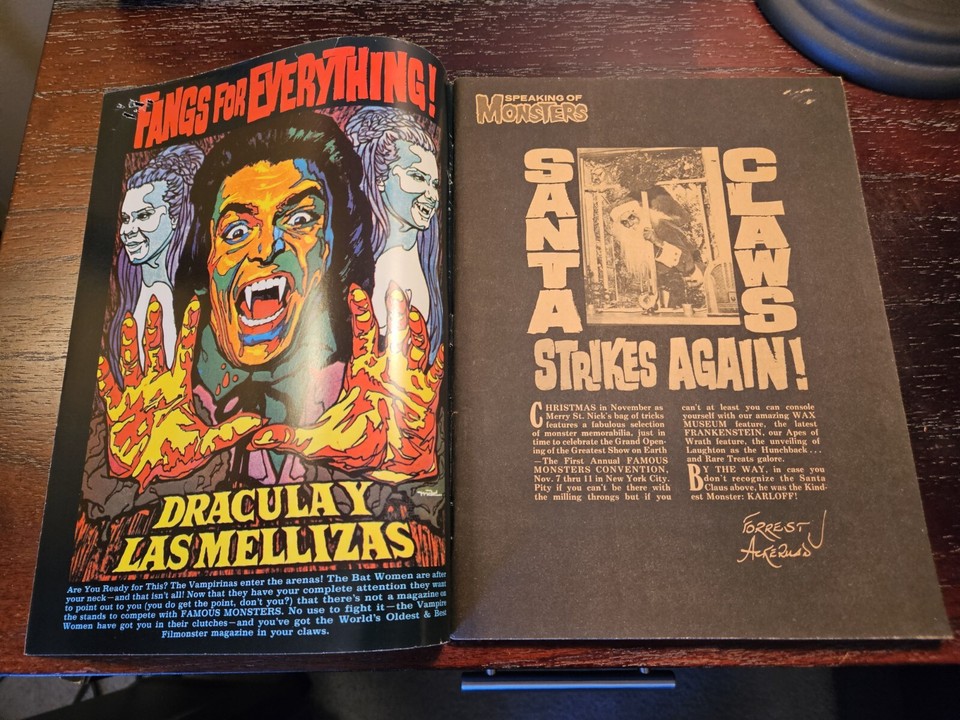 FAMOUS MONSTERS #113 Warren HORROR Magazine 1975 FINE- WAX MUSEUM | eBay