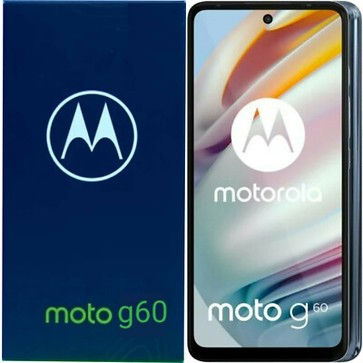 BNIB Motorola Moto G60 Dual-SIM 128GB ROM + 6GB Gray Factory Unlocked ...