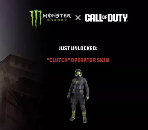 Modern Warfare 3 Monster Energy Clutch Operator Skin. INSTANT UNLOCK ...