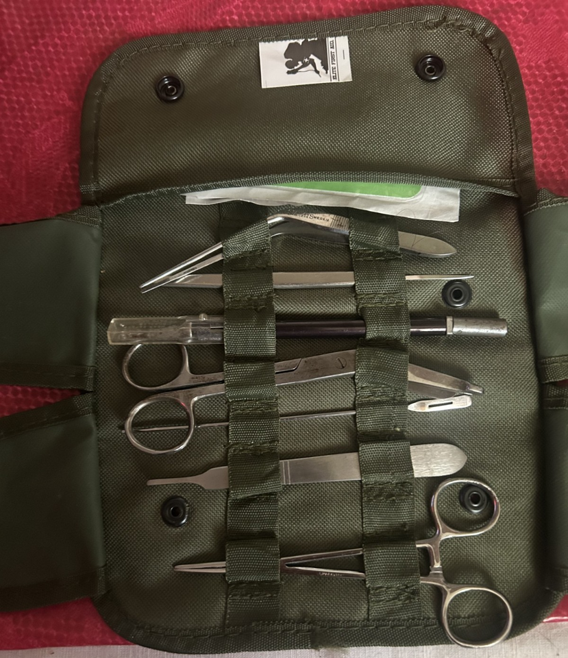 US Surgical Instrument Kit Medical Minor Surgery | eBay