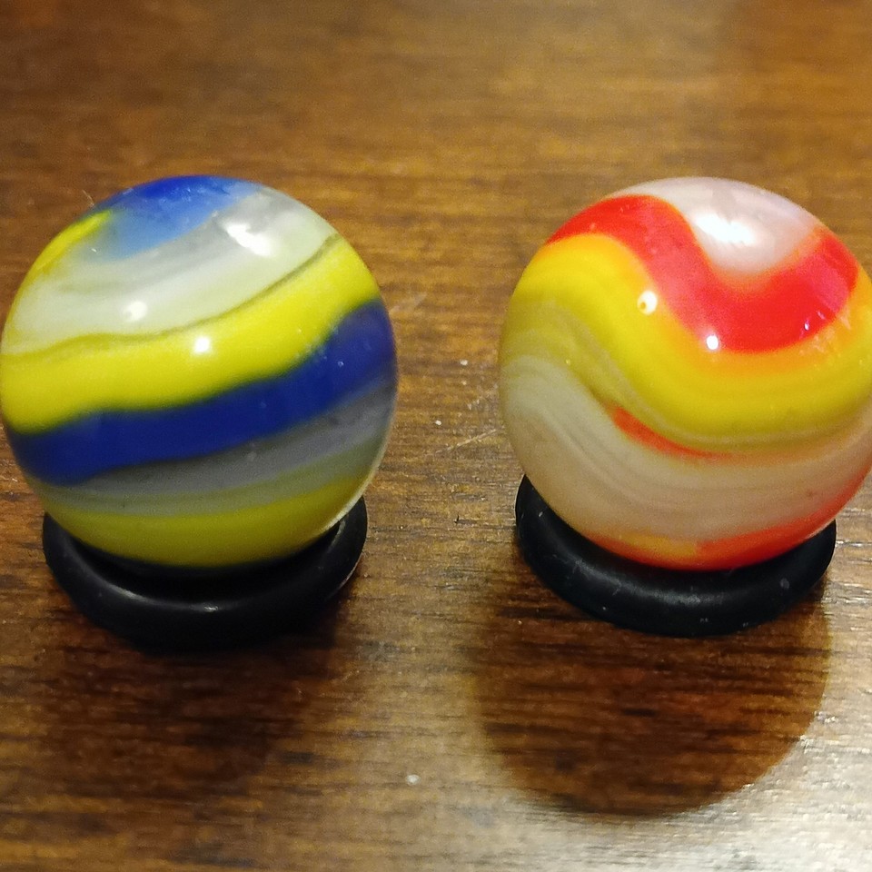Akro Agate Popeye Marbles Nm To Minty Condition | eBay