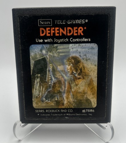 Defender (Atari 2600) By Sears Tele-Games in Box with Manual Tested ...