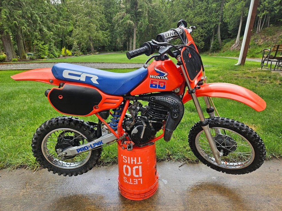 Honda 1985, ‘84, and ‘85 CR60 Pipe/Expansion Chamber And Heat Shield CR ...