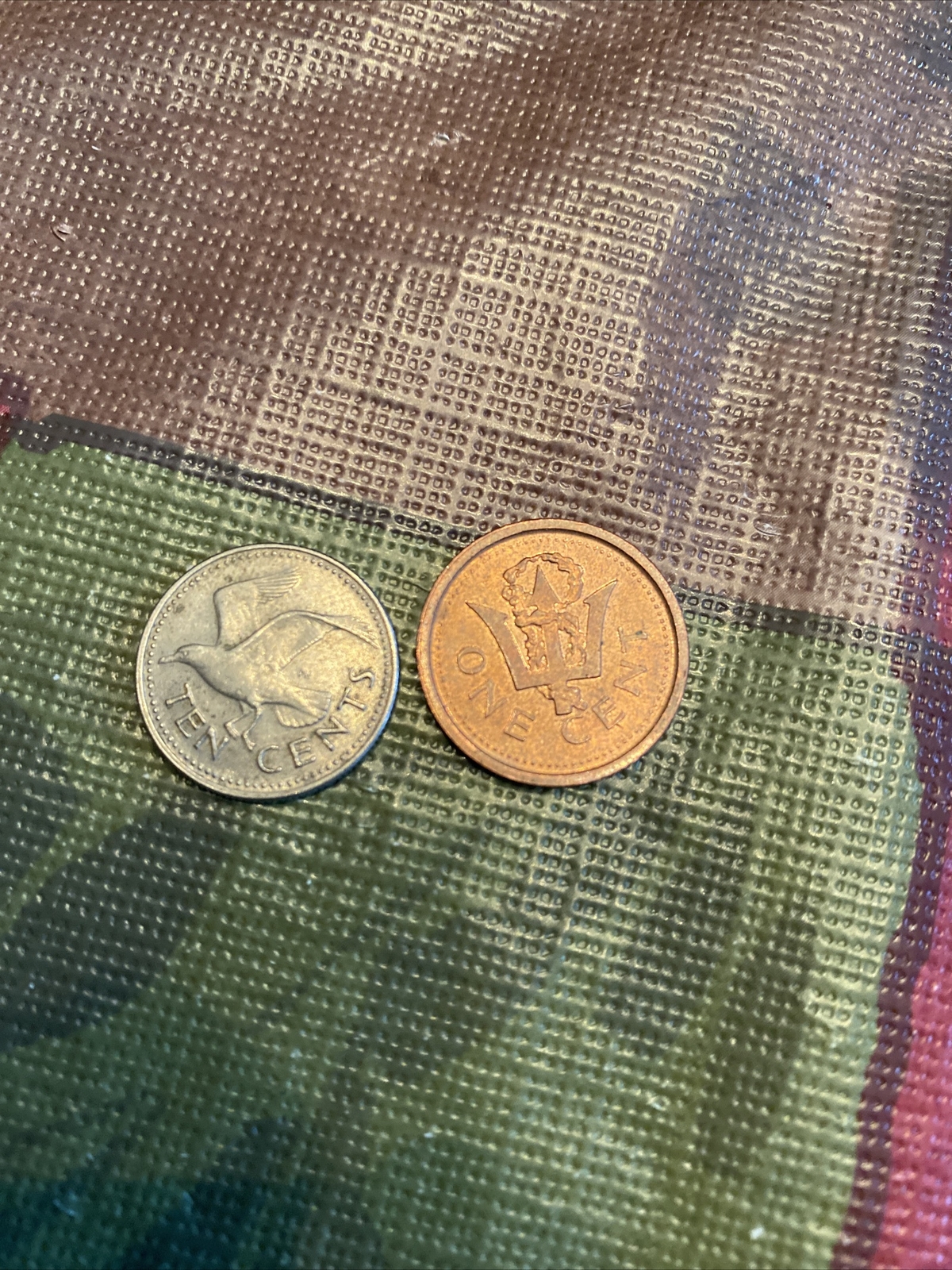 1973 Barbados 10 Cents Trident 2010 Cent Coins – Antique Coins World