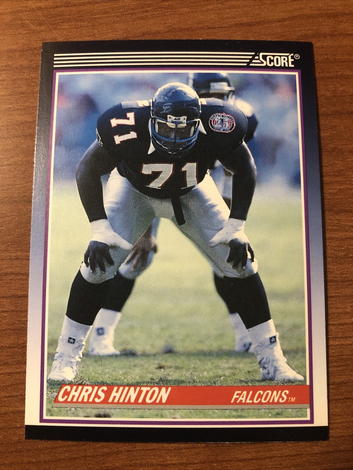 1990 Score Supplemental Football Card #48T Chris Hinton. Cheap Shipping ...
