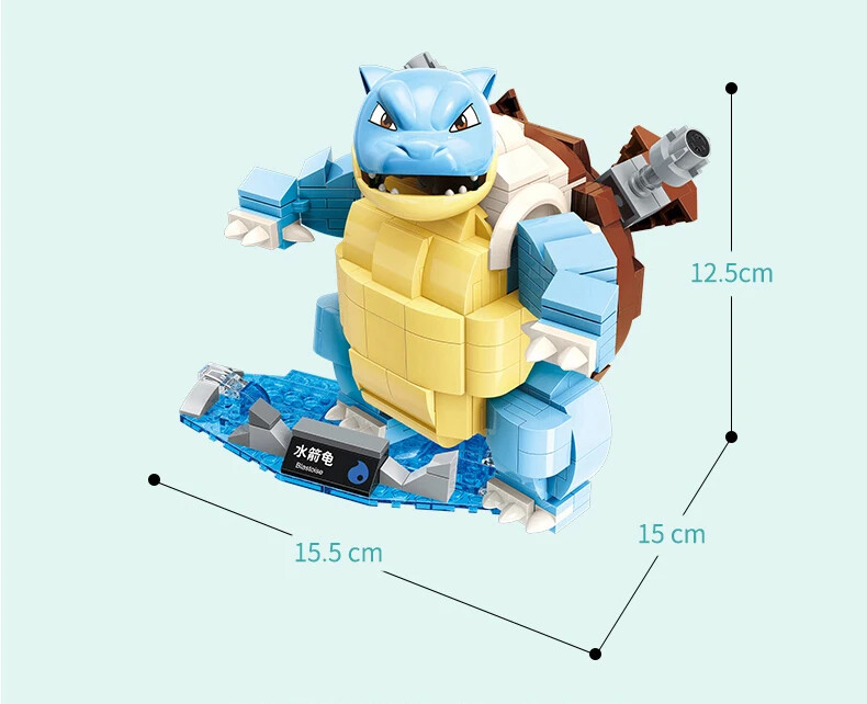 Pokémon Building Blocks Set: Charizard, Gyarados, Mewtwo, Venusaur ...