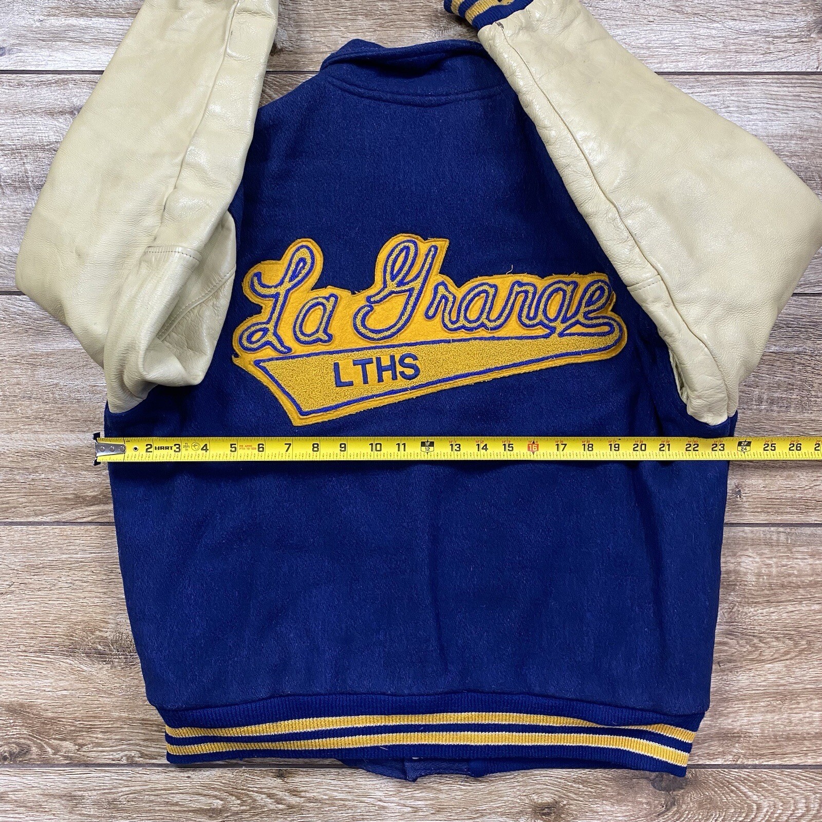 Vintage 1980s Varsity Football Letterman Jacket Size L Gem Sportswear ...