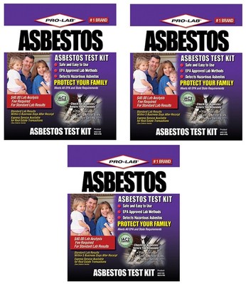 (3) ea Pro-Lab AS108 Professional Asbestos Do It Yourself Test Kits | eBay