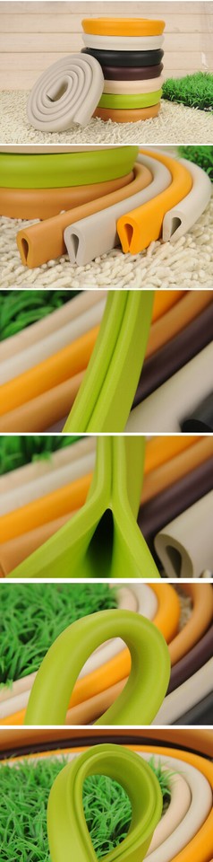 U shape Glass Coffee table/End table Edge Guard Cushion foam Protector ...