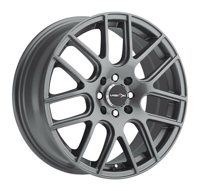 16" Vision Street 426H Cross Gunmetal Wheel 16x7 5x110 Rim 38mm | eBay