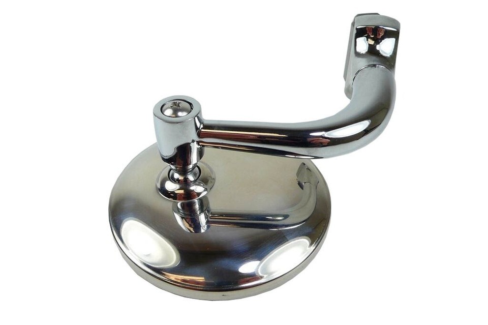 3" Round Polish Stainless Steel Peep Mirrors 1 Pair Hot Rat Rod Custom ...