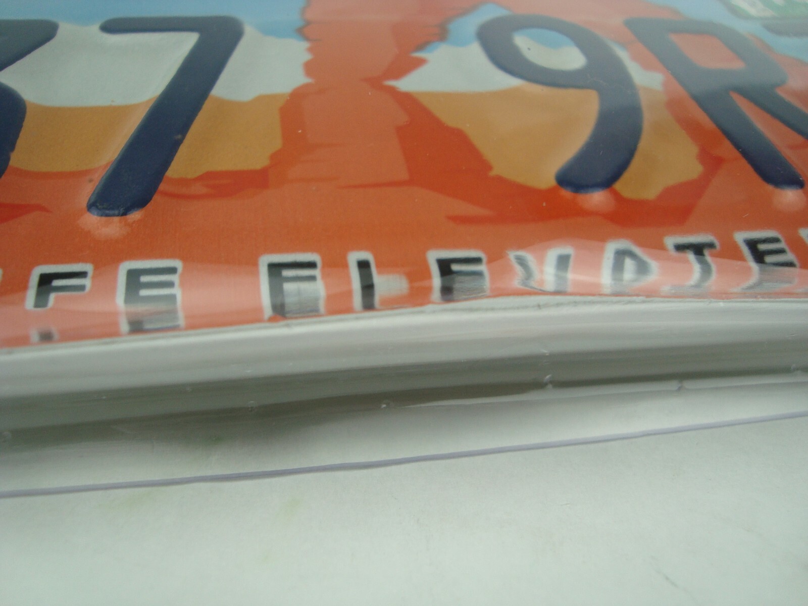 1984-1990 C4 Corvette Cover Front Filler Bumper License Plate 14049269 ...