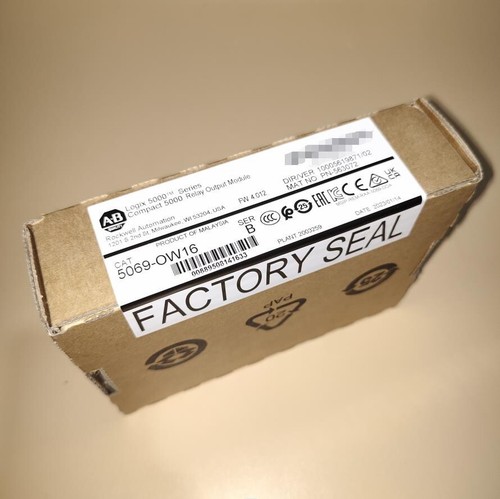 2023 New Factory Sealed AB 5069-OW16 SER B Compact 5000 Relay Output ...