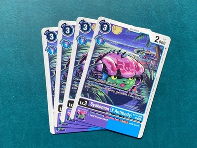 Syakomon (X Antibody) BT16-066 Playset Beginning Observer Digimon Card ...