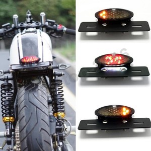 Motorcycle 14 LED Turn Signal Brake Tail Lights For Bobber Cafe Racer ...