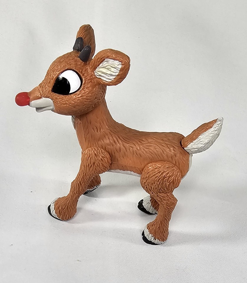 Rudolph The Red Nosed Reindeer Figures Lot Memory Lane 2003 | eBay