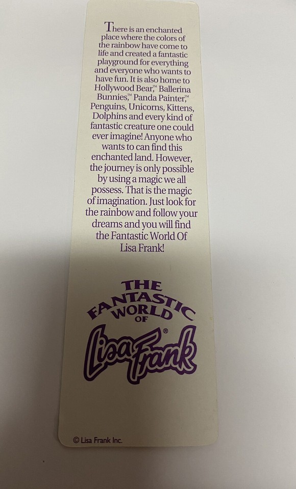 Vintage Lisa Frank Skeletons Bones Halloween Paper Bookmark | eBay