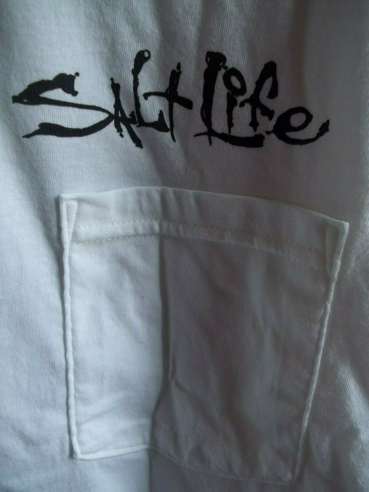 Salt Life Hook Line & Sinker Pocket L/S T-Shirt ~New~Size XXL | eBay