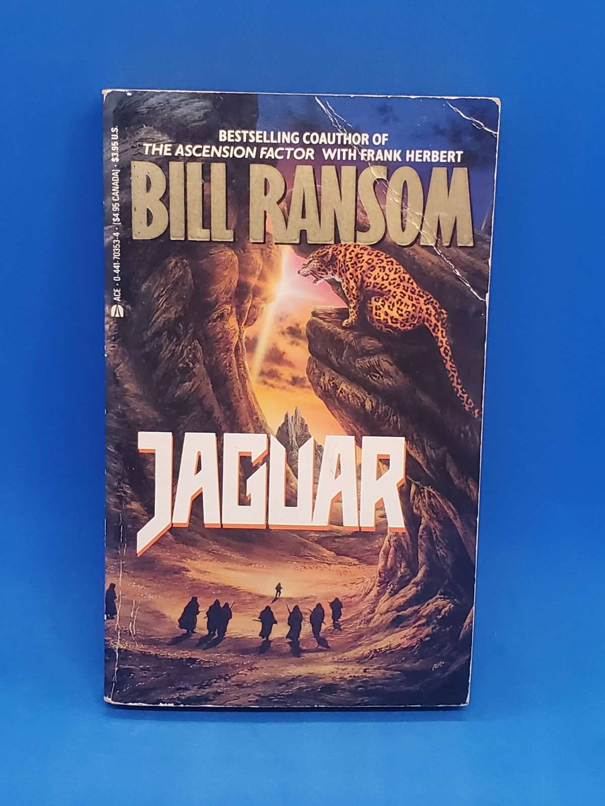 JAGUAR Bill Ransom PB ACE 1990 Military Sci Fic Vietnam | eBay