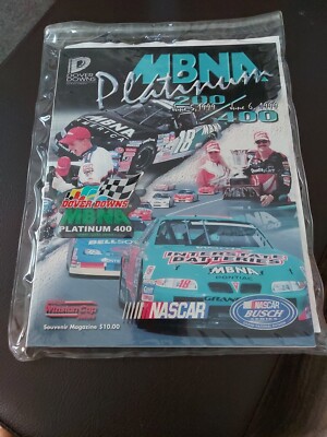 MBNA PLATINUM 200 JUNE 5, 1999 PROGRAM | eBay