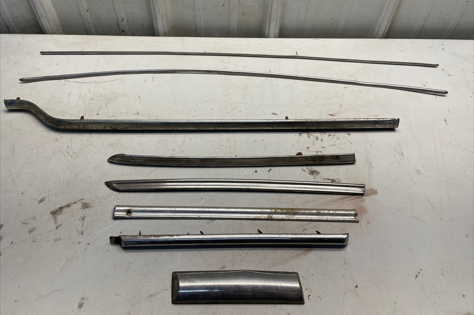 1940s 1950s 1960s Ford Mercury Car Side Trim Moulding Original Vintage ...