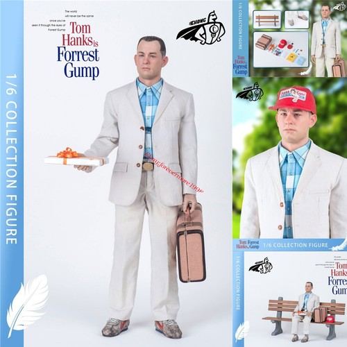CHONG COO3 Forrest Gump Tom Hanks 1/6 Male Action Figure Model Set Boy ...