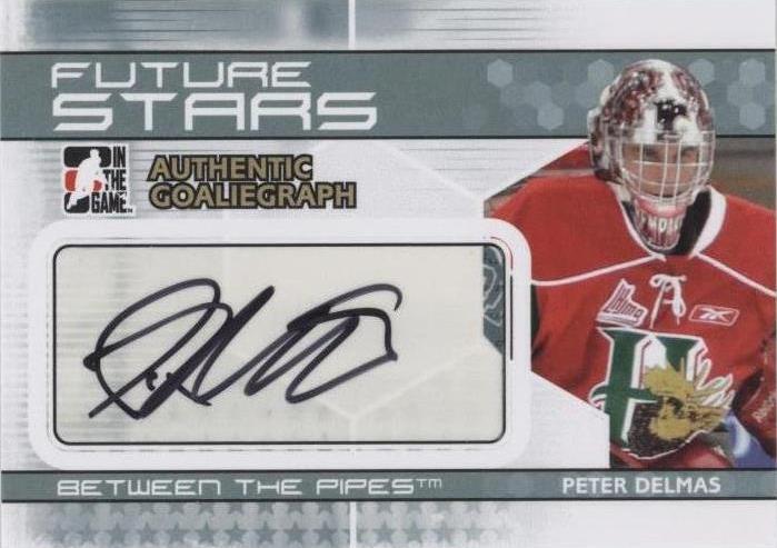 2009-10 In the Game Between the Pipes - Goaliegraphs Peter Delmas #A-PD ...