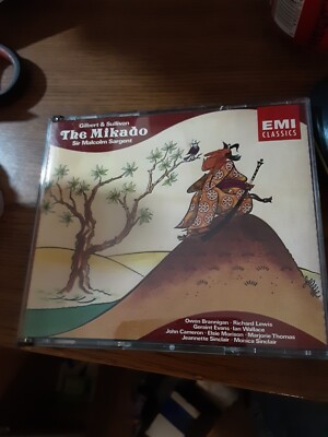 Gilbert & Sullivan: THE MIKADO (2 CD Set, 1992, EMI) - Sir Malcolm ...