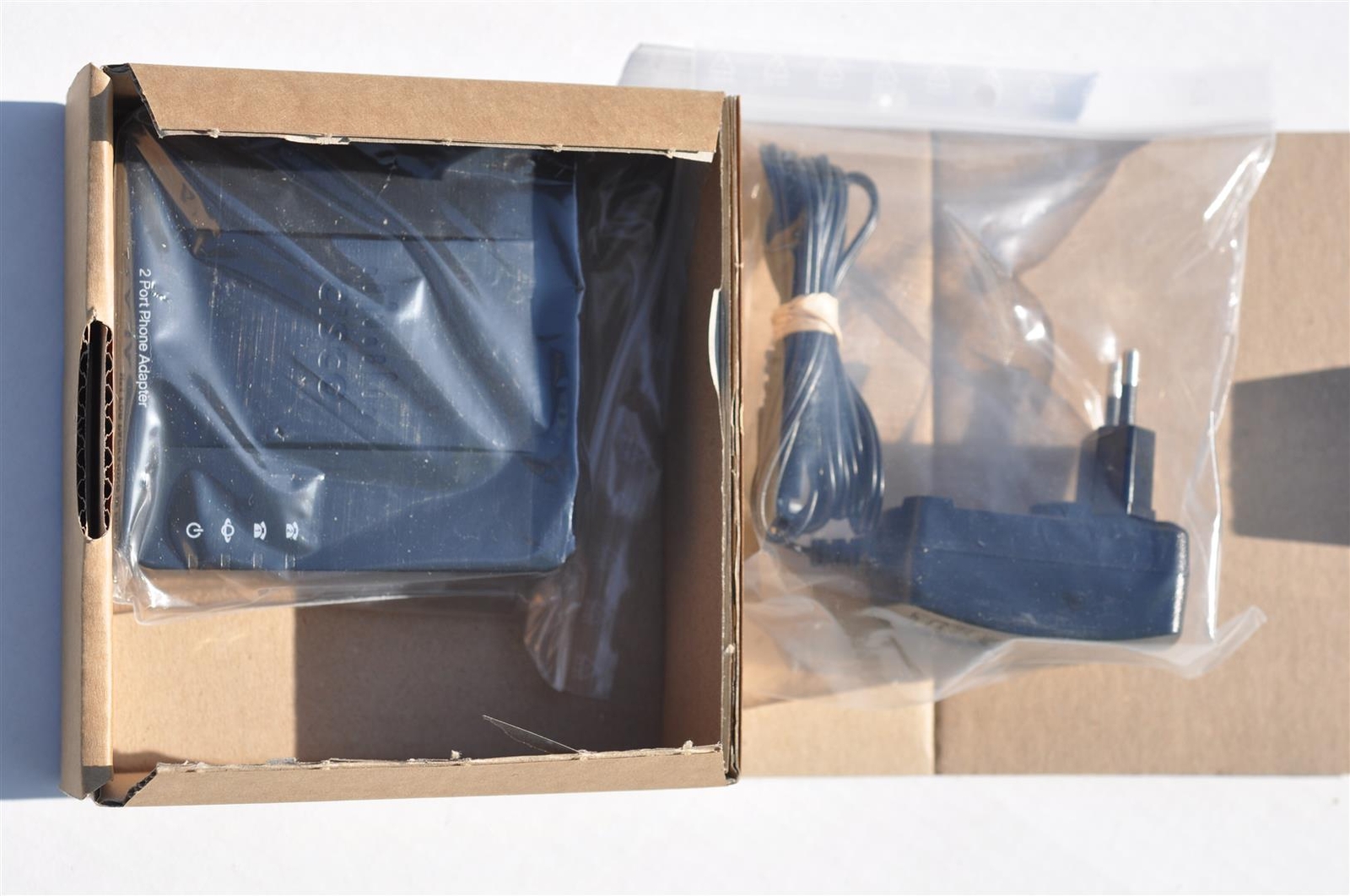 Cisco SPA112 VoIP Analog Telefonadapter mit 2 FXS Ports *UNLOCKED ...