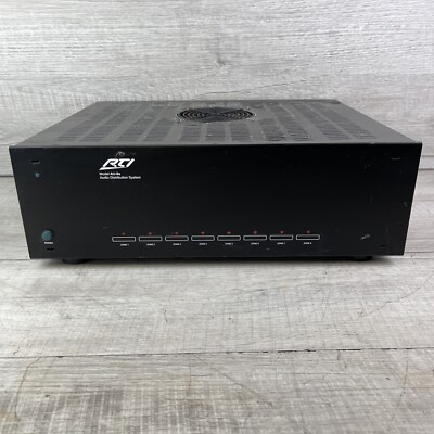 RTI AD-8x Audio Distribution System Amplifier Amp Remote Technologies ...