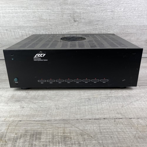 RTI AD-8x Audio Distribution System Amplifier Amp Remote Technologies ...