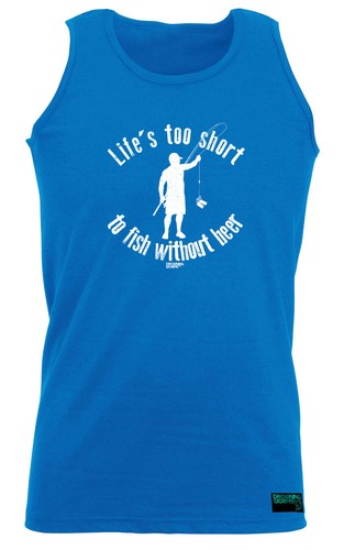 Fishing Dw Lifes Too Short To Fish With Funny Gift Novelty Tank Top ...