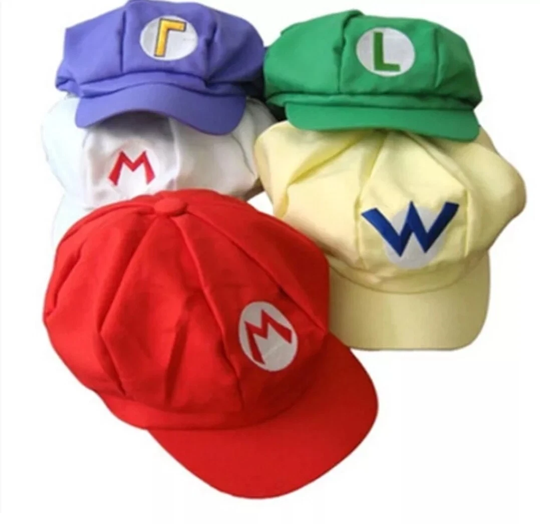 Luigi Vs Waluigi Hats