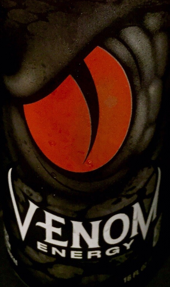 VENOM ENERGY DRINK - FULL 16oz Can - FRUIT PUNCH - Brand New ...