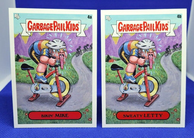 2024 GPK Kids At Play Bikin' Mike 4a - Sweaty Letty 4b - Let's Get ...