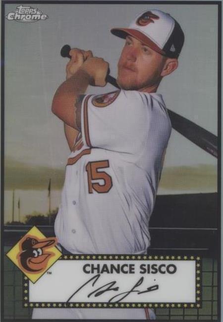 2021 Topps Chrome Platinum Anniversary - Chance Sisco #376 Refractor ...