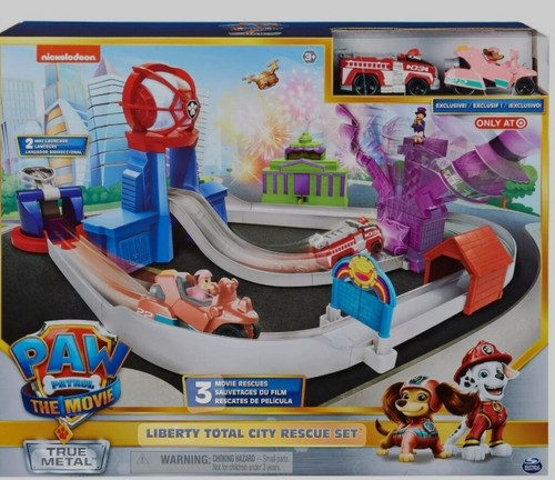 Paw Patrol The Movie Liberty Total City Rescue Set Target Exclusive New ...