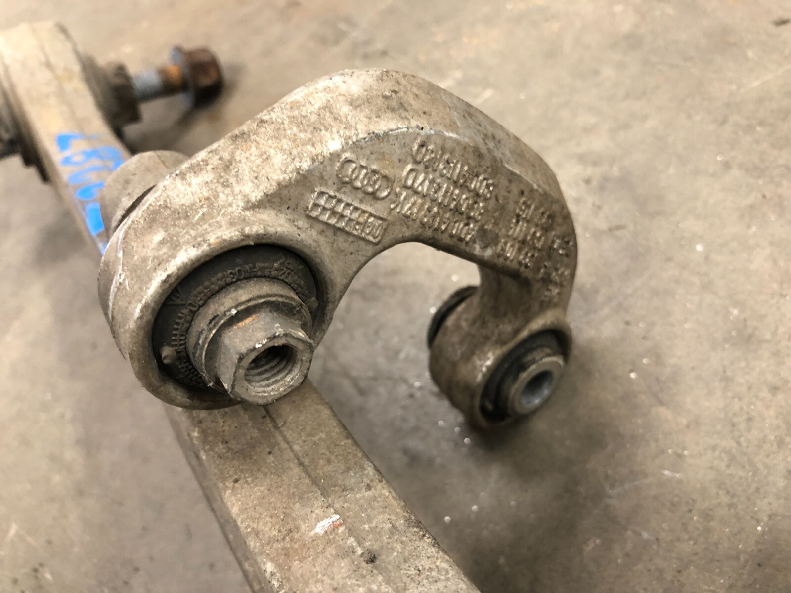 ⭐2003-2006 AUDI A4 FRONT LEFT DRIVER LOWER CONTROL ARM UNIT ASSEMBLY ...