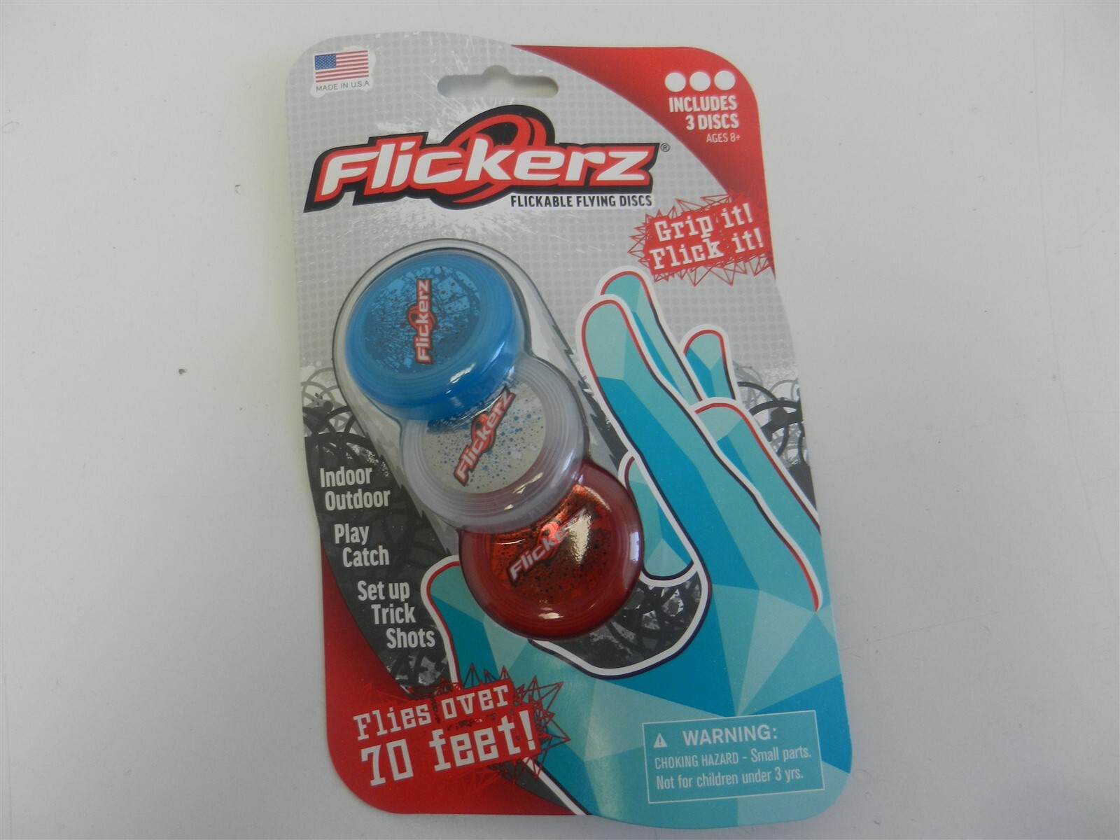 Flickerz Red, White, and Blue Three Pack by Flickerz (Jungo Toys), New ...