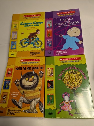 Scholastic Video Collection 12 dvds 71 stories NEW-FREE SHIPPING | eBay