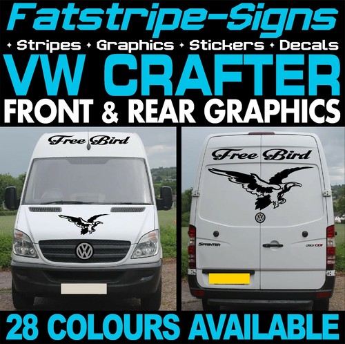to fit VW CRAFTER GRAPHICS STICKERS STRIPES DECALS CAMPER VOLKSWAGEN ...