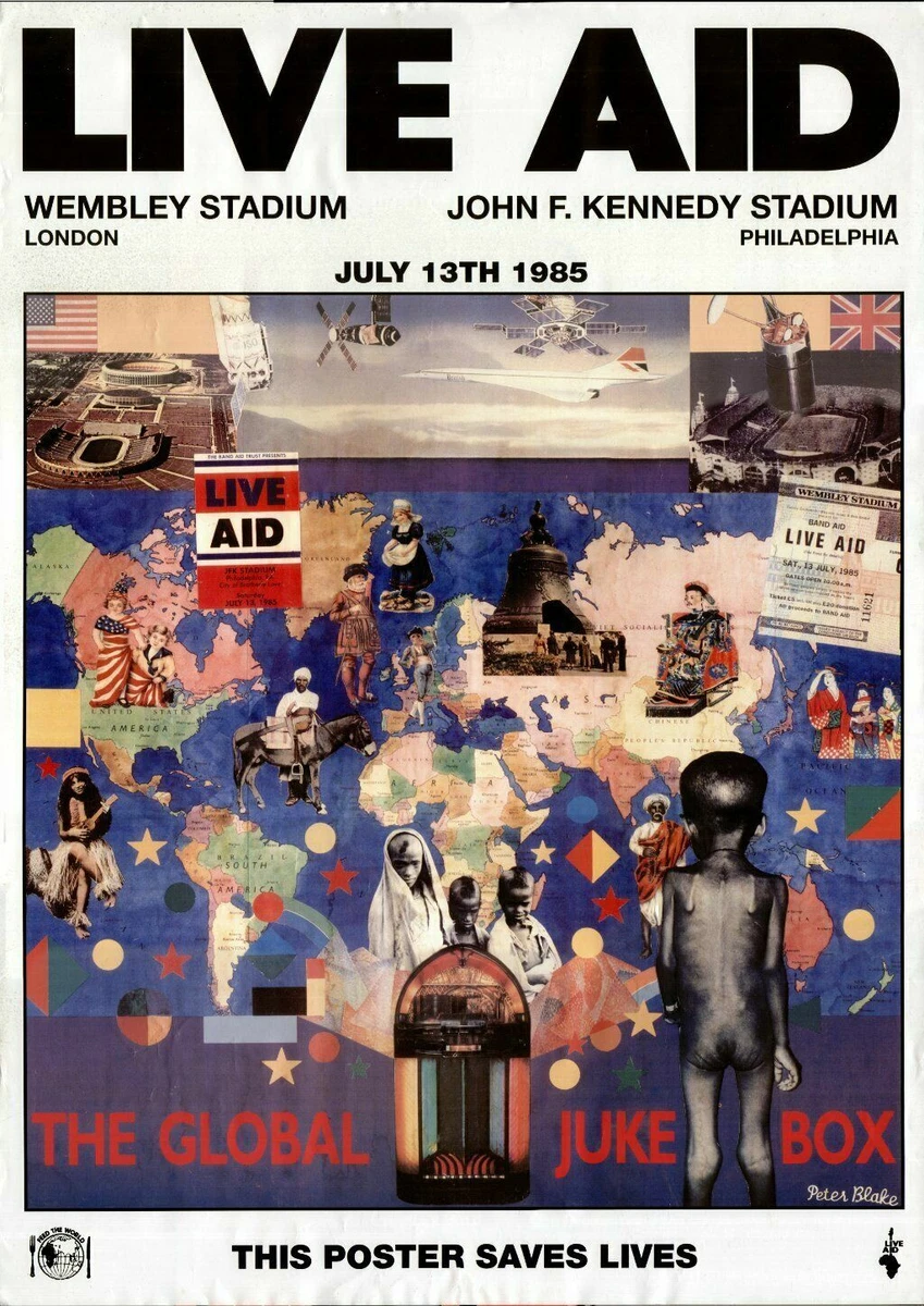 Queen Live Aid Poster