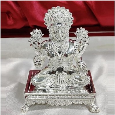 Goddess Laxmi Idol in Pure 925 Silver / Goddess Laxmi On Patla | eBay