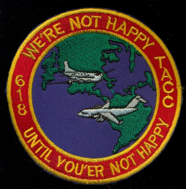 USAF 618th TACC Air Operations Center Patch T-5 | eBay